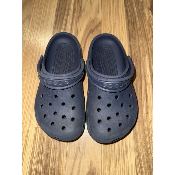 CROCS | Shoes | Crocs Boys J Clogs Navy Blue | Poshmark